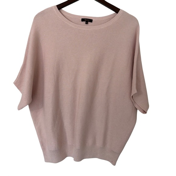 Quince | Sweaters | Quince Cotton Cashmere Linkstitch Dolman Sweater ...